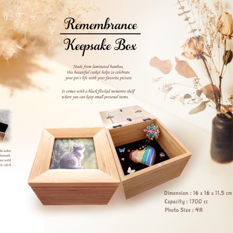 Remembrance Keepsake Box – Paws To Heaven
