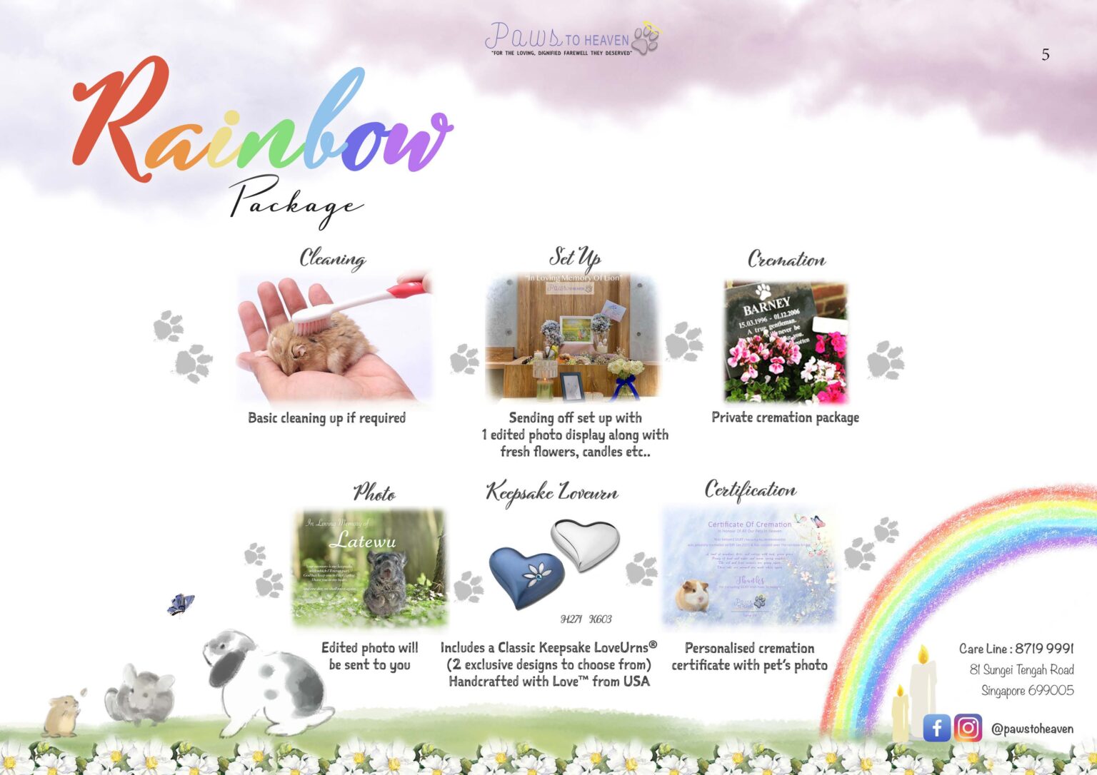 Hamster Cremation Packages – Paws To Heaven
